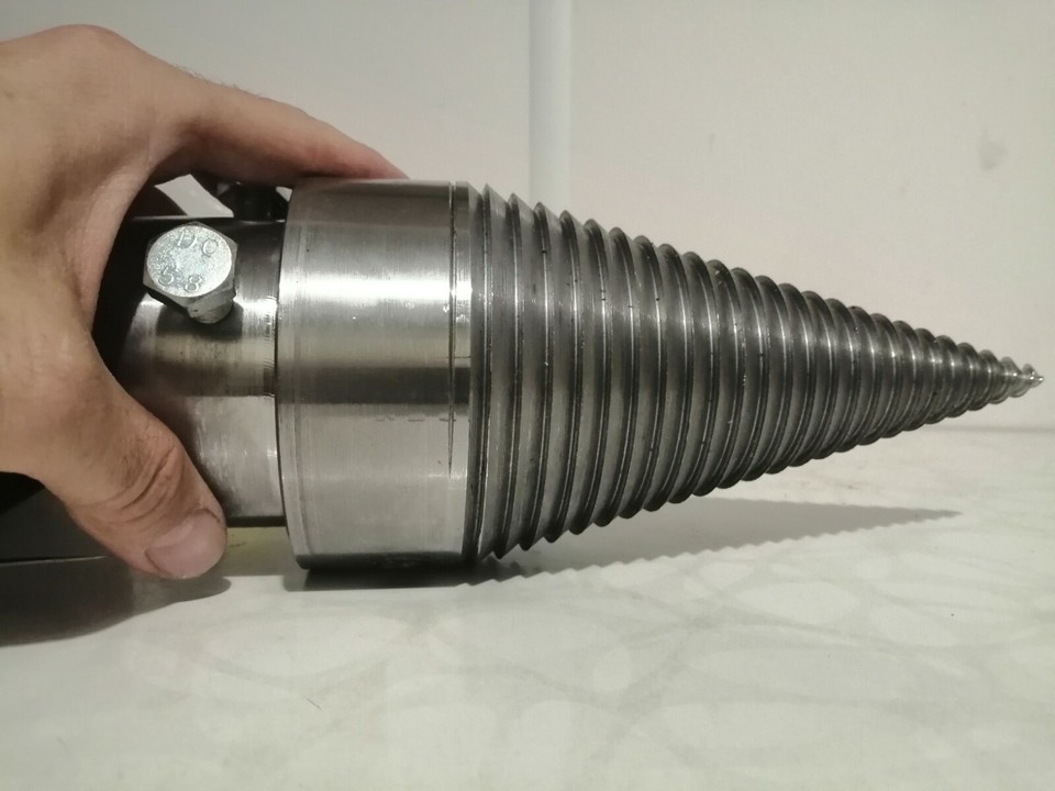 Wood Splitter Splitting Screw Cones Cone 90mm(35.43") Cleaver log Left ...