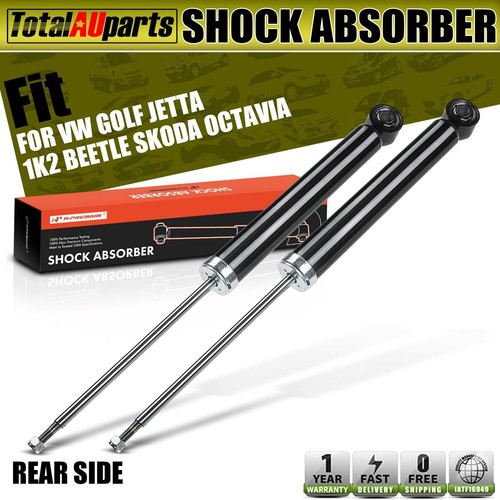 2x Rear Shock Absorbers for VW Golf MKVI 5K1 Jetta 1K2 Skoda Yeti 5L 1 ...
