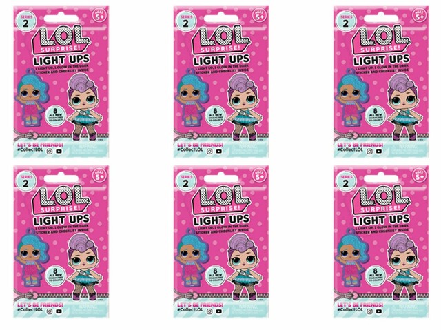 LOL Series 2 Surprise Light UPS Doll Key Chain 6 Blind Bags for sale ...