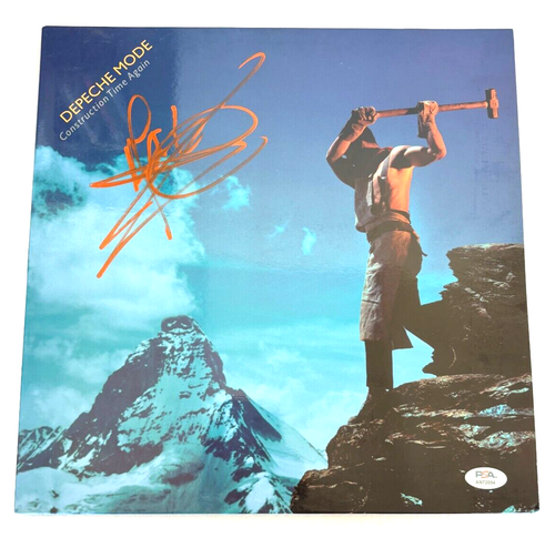 MARTIN GORE SIGNED AUTOGRAPH DEPECHE MODE CONSTRUCTION TIME AGAIN ALBUM ...