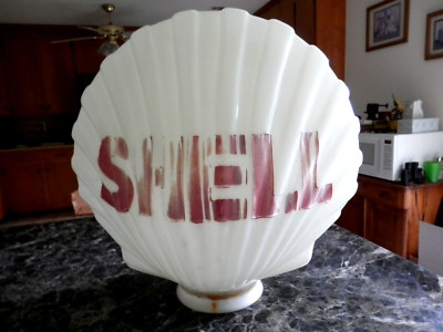 VINTAGE ORIGINAL 1930'S Shell Gasoline Gas Pump Globe | eBay