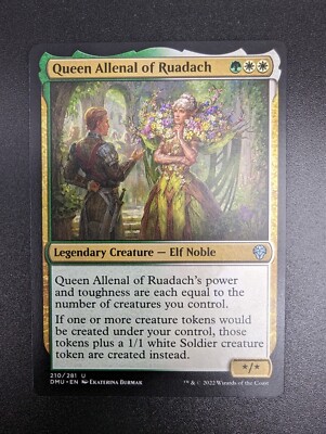 Magic the Gathering QUEEN ALLENAL OF RUADACH Dominaria United #210 | eBay