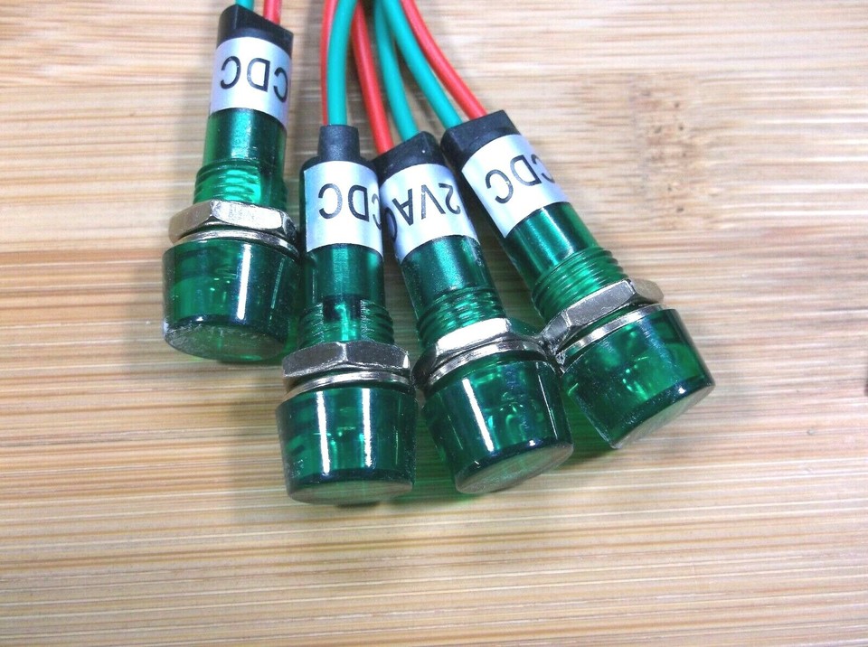 4 BBT 12 volt Green LED Hi-Profile Landscape Courtesy Lights | eBay