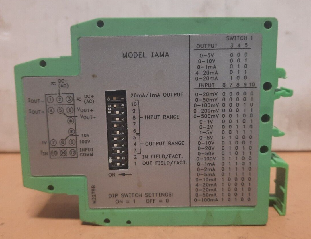 RED LION #IAMA3535 SIGNAL CONVERTER (11-36VDC INPUT)(POWERS ON) L134 | eBay