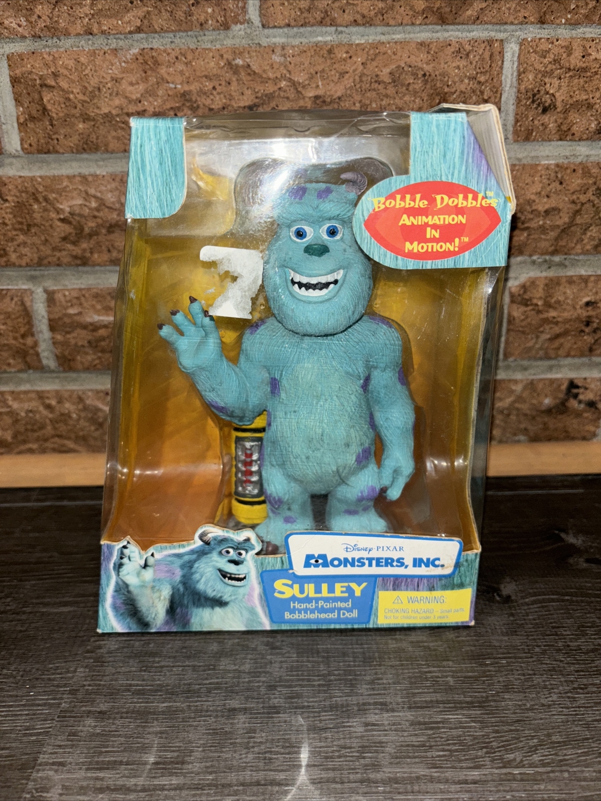 Disney Sully Bobble Dobbles Monsters Inc Bobble Head Blue Collectible ...