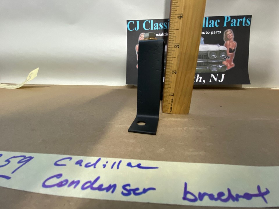 OEM 59 Cadillac CONDENSER MOUNTING BRACKET (MOUNTING TO RADIATOR ) | eBay