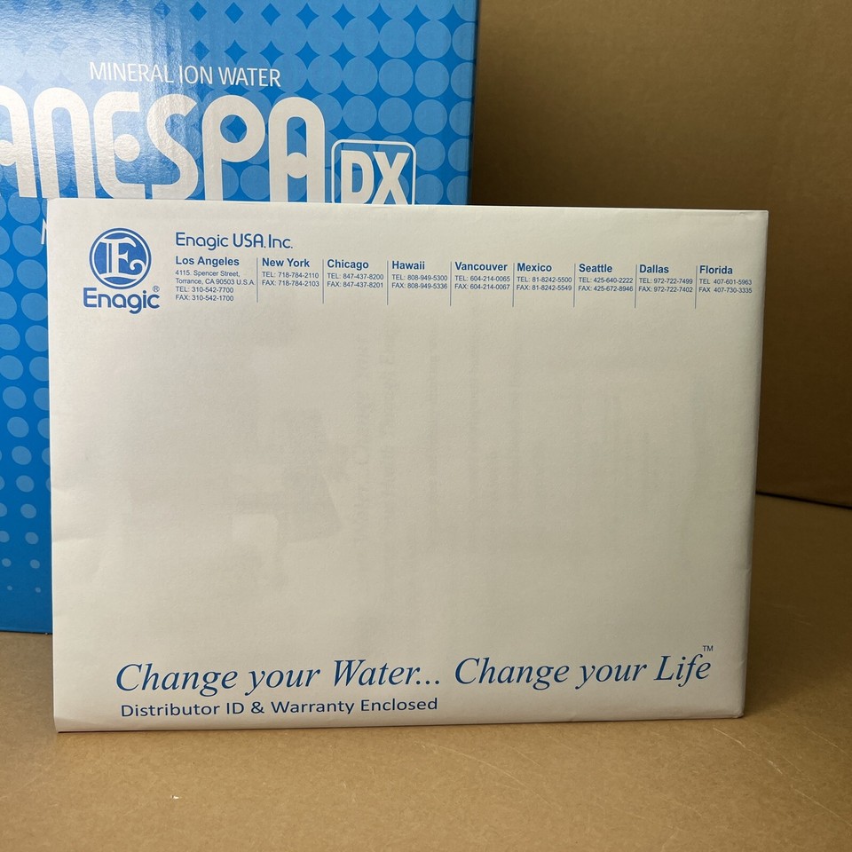 Enagic ANESPA DX ANSP-02 Mineral Ion Water Machine - Brand New!! | eBay