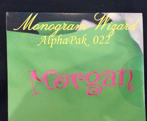 MONOGRAM WIZARD ALPHA PAK 022 | eBay