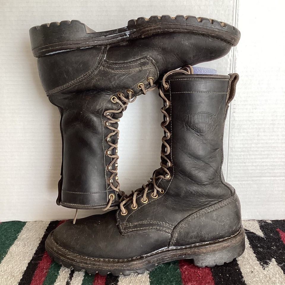 WHITE'S Original Smokejumper Wildland Fire Fighting Boots Size 7 D 619 ...