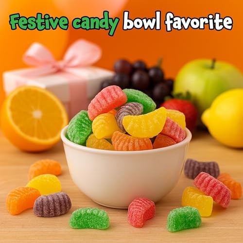 Assorted Fruit Slice Jelly Candy | eBay