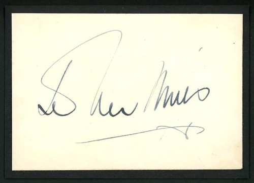 JOHN MILLS (1908-2005) autograph cut | "Great Expectations" - signed | eBay
