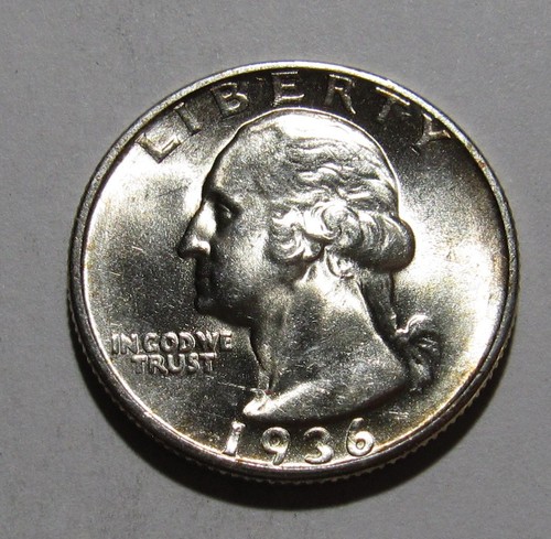 1936 Washington Quarter - NICE BU Condition - 5SU | eBay