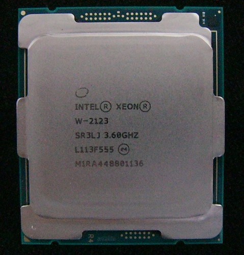 qf15 Intel Xeon W-2123 3.60GHz SR3LJ LGA2066 | eBay
