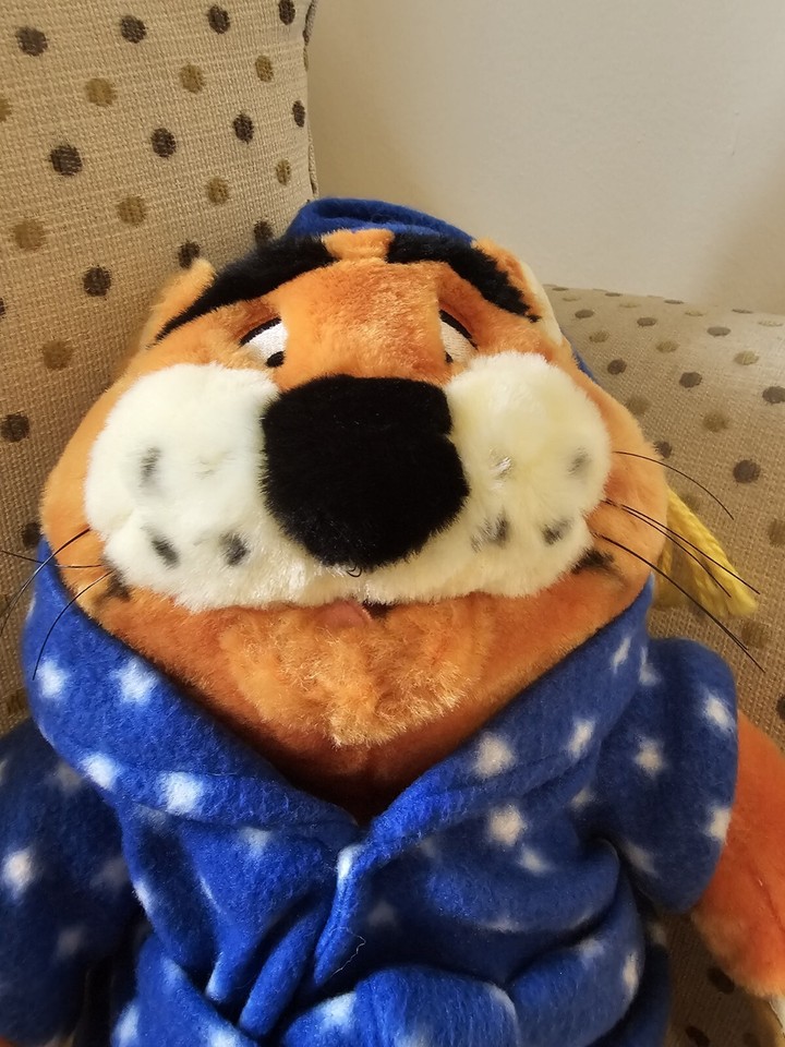 Rory The Tiger Haven Holidays Plush Soft Toy In Dressing Gown Toy | eBay UK
