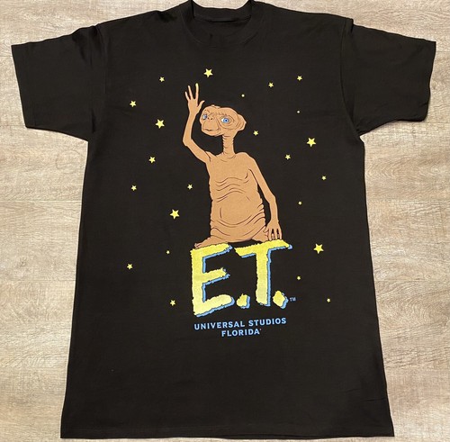 Vintage ET Universal Studios Florida T-Shirt Extra Terrestrial Glow In ...