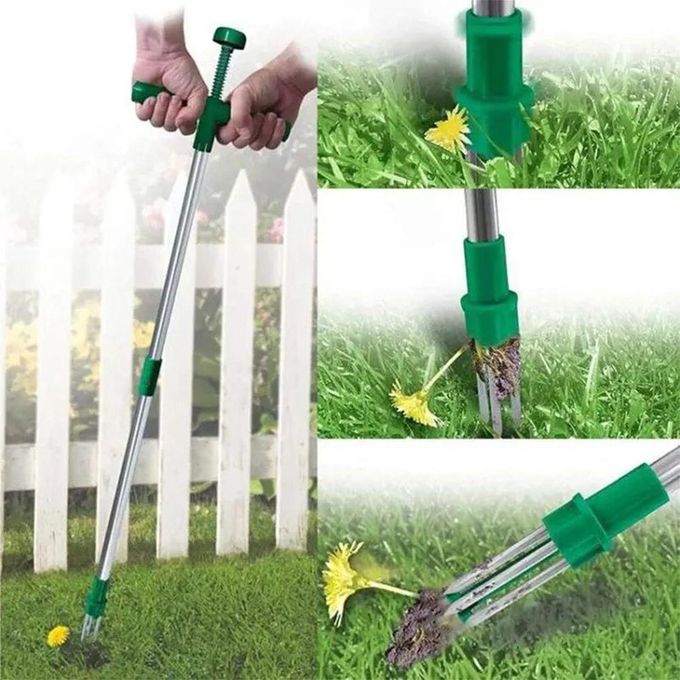Stand Up Weeder Long Handle Weeding Tool Multi-Function for Weeding | eBay