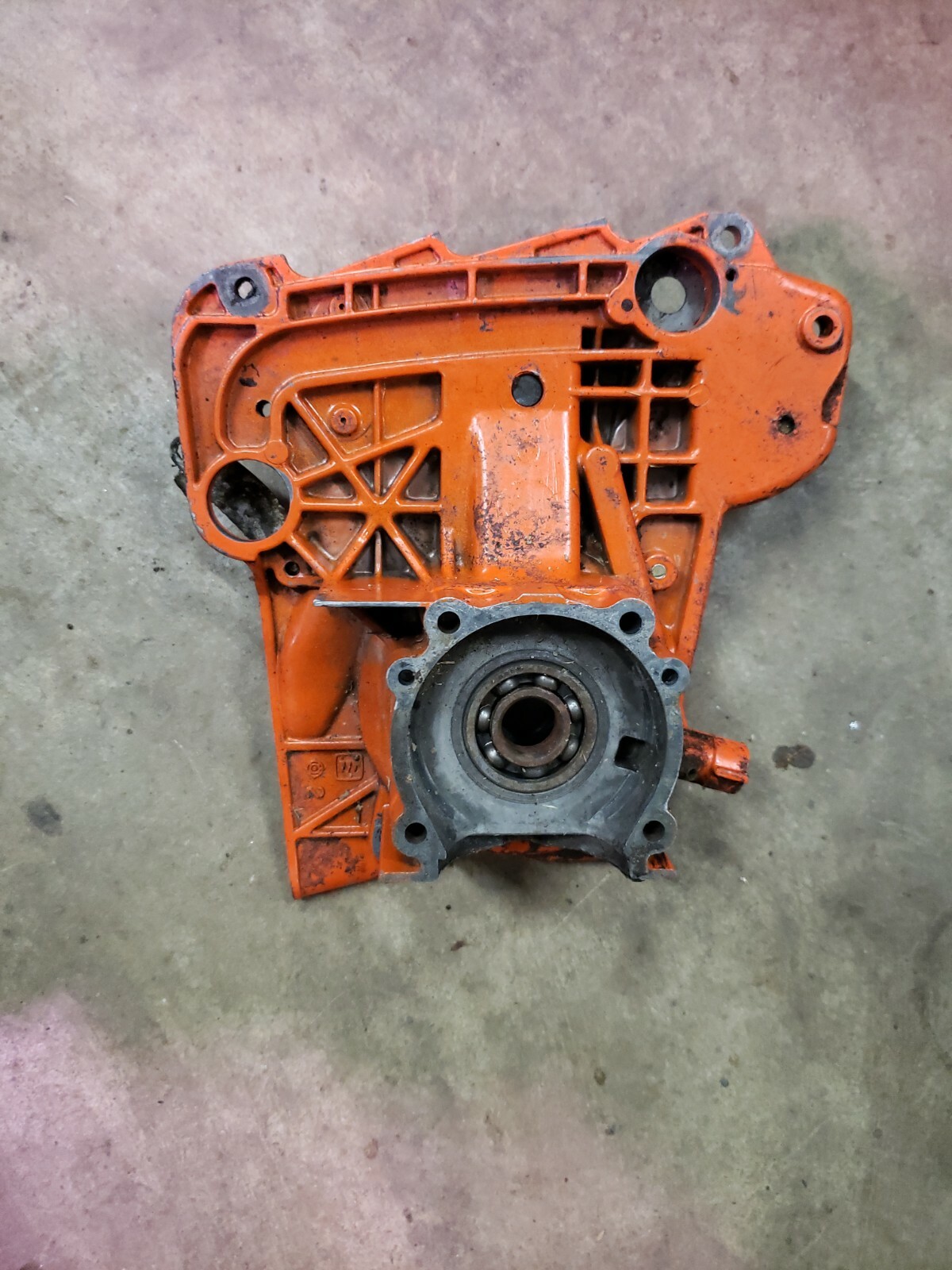 ECHO CHAINSAW CS-500VL Crankcase right side half assembly CS500vl clutch side | eBay