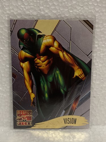 Picks VISION Card #150 - NELSON - Marvel Masterpieces - 1995 - Fleer ...