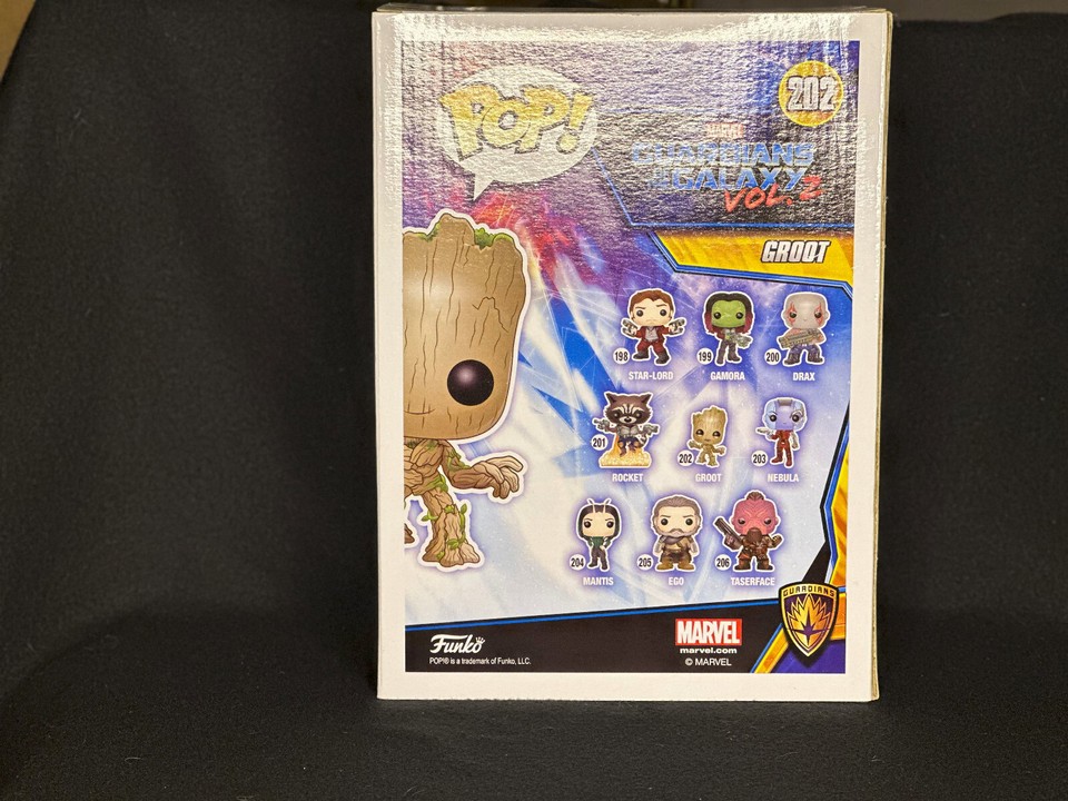 Funko POP! Marvel Guardians of the Galaxy vol. 2 Groot LifeSized #202 ...