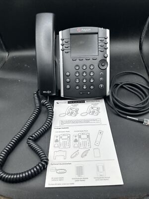 Polycom VVX 401 12-Line PoE IP Phone 2200-48400-001 | eBay
