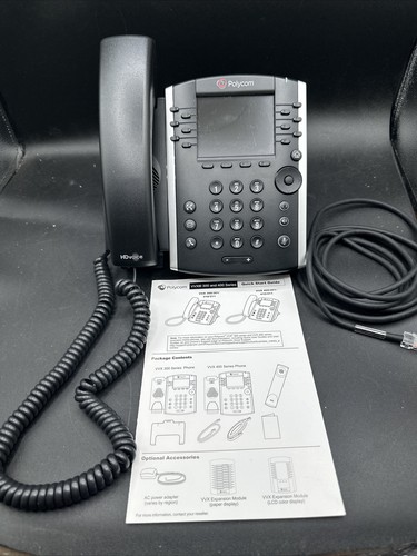 Polycom VVX 401 12-Line PoE IP Phone 2200-48400-001 | eBay
