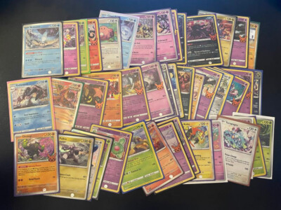 Lot of 45 Holo and Reverse Holo RARE Pokemon Cards - No Doubles | eBay