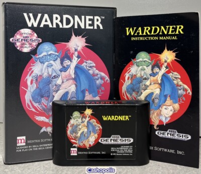 Wardner Sega Genesis, 1991 Complete CIB Tested & Working - W/ Manual ...