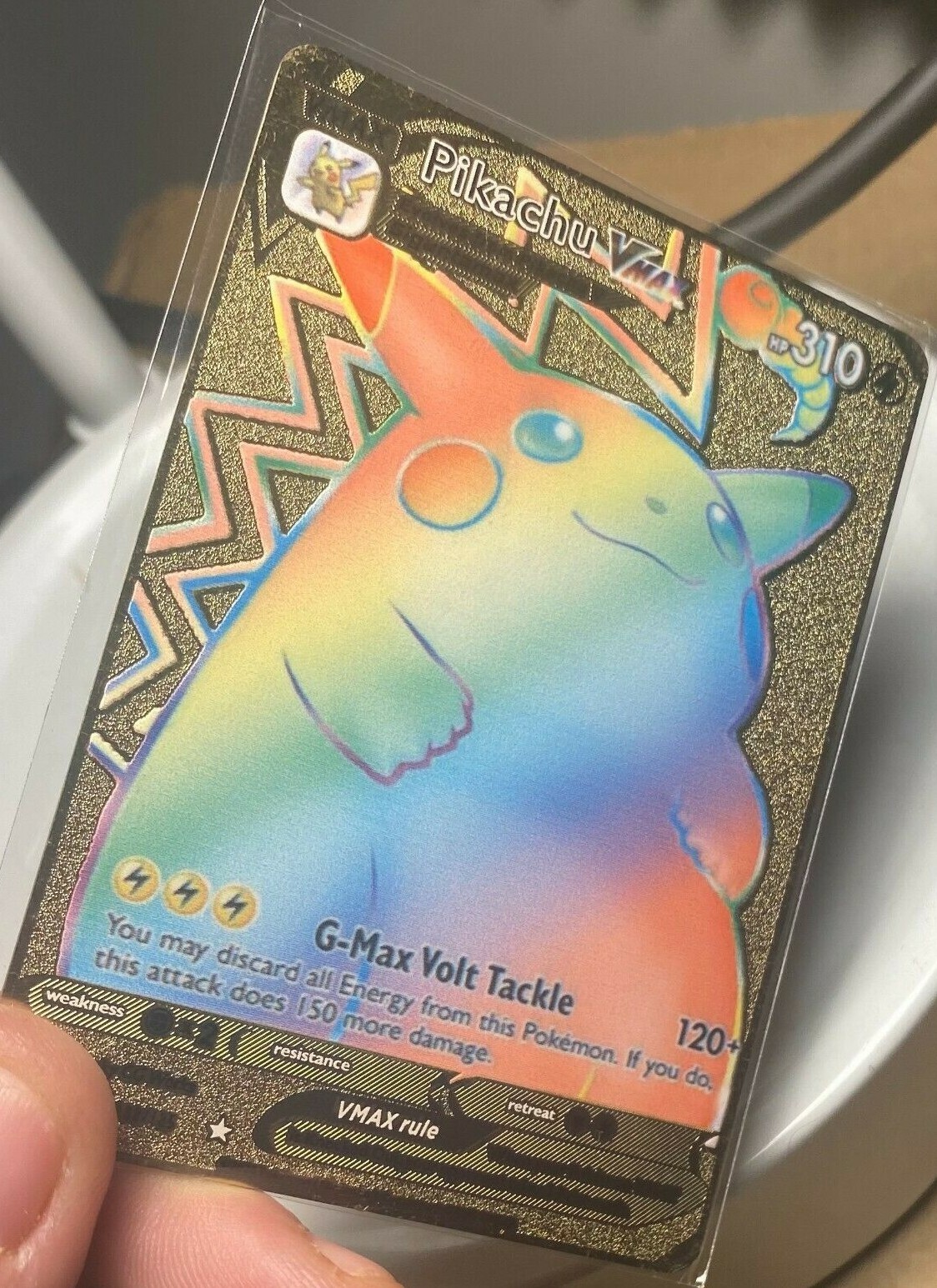 POKEMON Vivid Voltage - Pikachu Vmax CUSTOM | Grelly USA