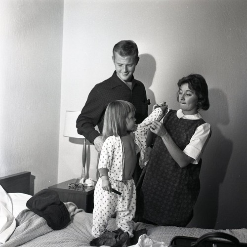 1960s MARTIN MILNER & FAMILY Original 2-1/4" Photo Negative ADAM-12 ...