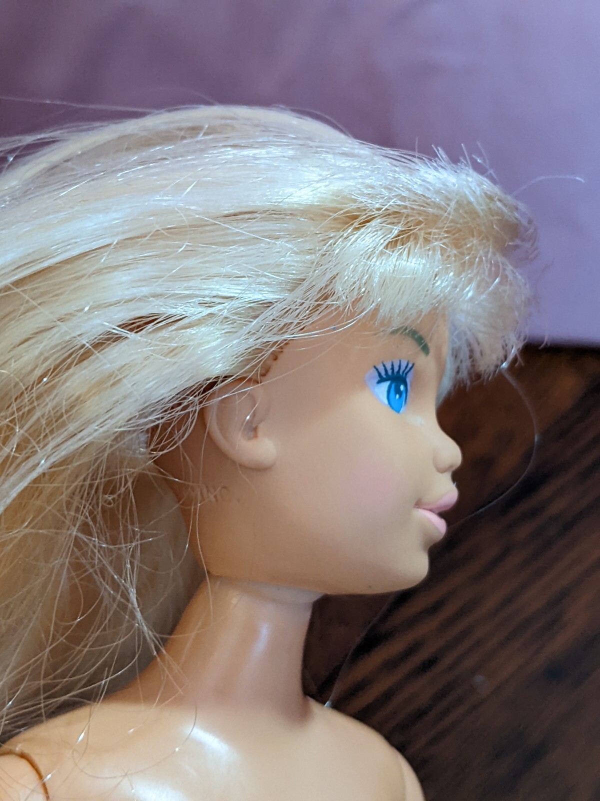 VINTAGE 1990 MERITUS IND., INC. FASHION DOLL IN OOAK HANDMADE DRESS | eBay