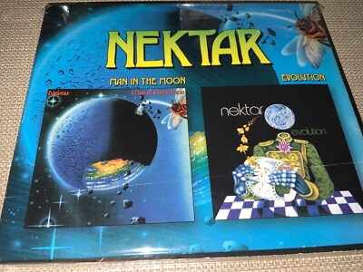 2-CD Nektar Man In The Moon / Evolution Roye Albrighton Prog-Rock Bonus Tracks | eBay