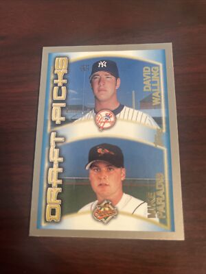 2000 Topps David Walling Mike Paradis RC Rookie #215 Yankees Orioles | eBay