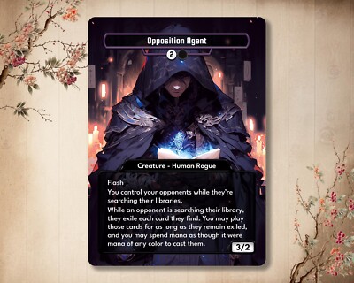 Opposition Agent - High Quality Custom Card [ Alternative Custom Art ...
