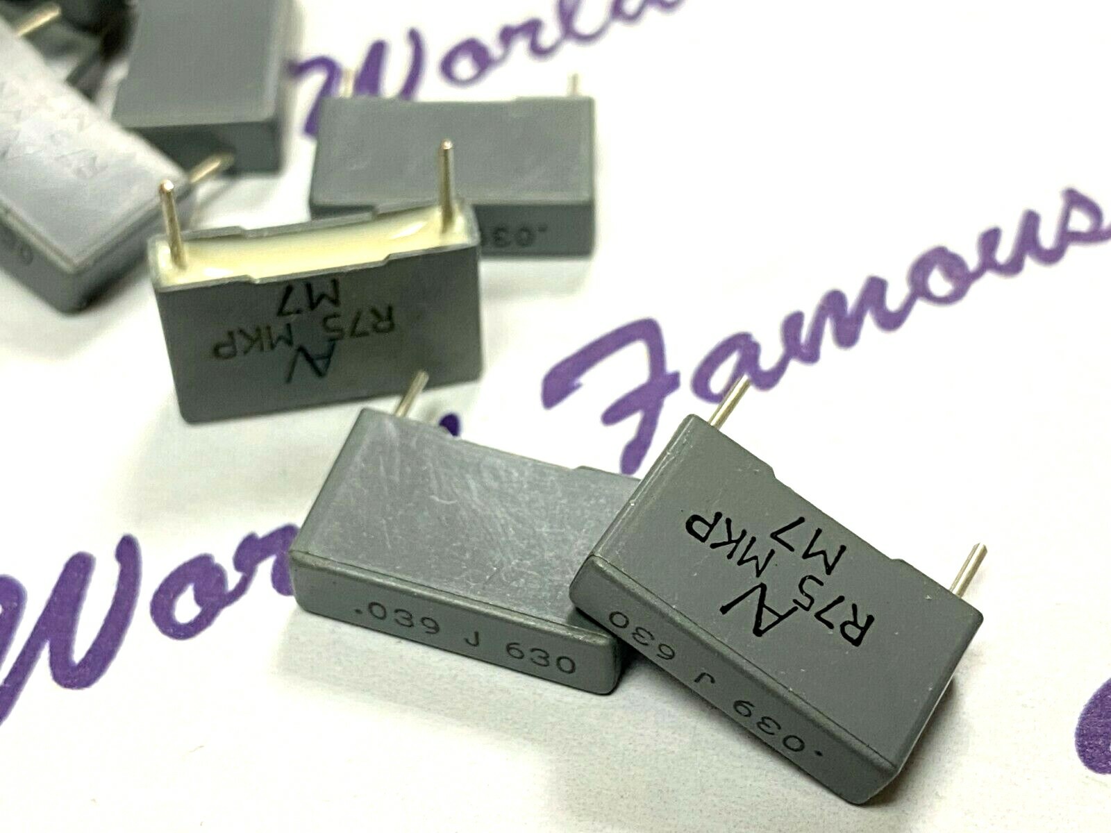 35pcs - ARCOTRONICS 0.039uF 39nF 630V 5% R75 MKP pitch:15mm Capacitor ...