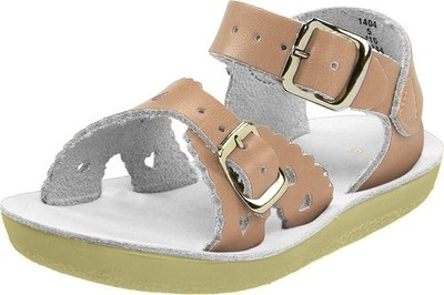 Little Kid's Sun-San Sweetheart Leather Sandals - Children's Footwear ...