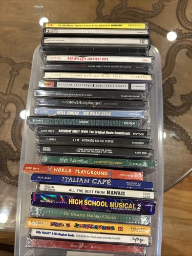 24 CDs Various Genres Classic rock, Alternative & World Music | eBay