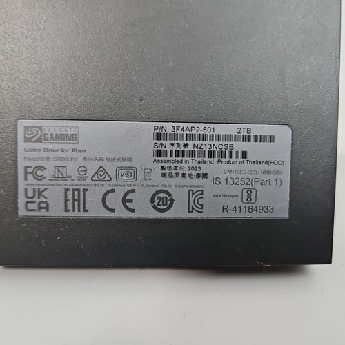 Seagate Gaming External Hard Drive Storage For Xbox One X S 2TB 3F4AP2-501 | eBay
