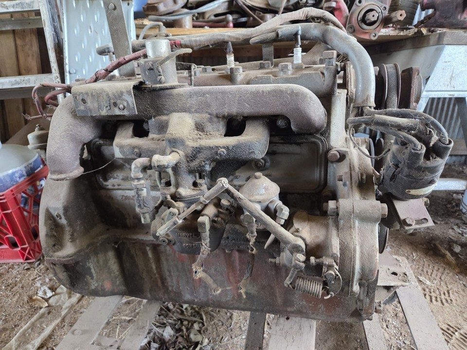 Stationary Motor Or Power Plant Based On 1940s Ford Tractor Motor | eBay