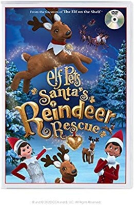 Elf on the Shelf Elf Pets Movie DVD Santa's Reindeer Rescue NEW - Free ...