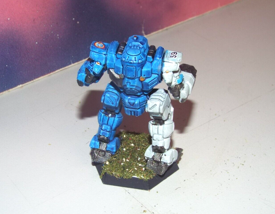 BATTLETECH KINGFISHER MECH [FEDCOM] (CATALYST PLASTIC, PAINTED) | eBay