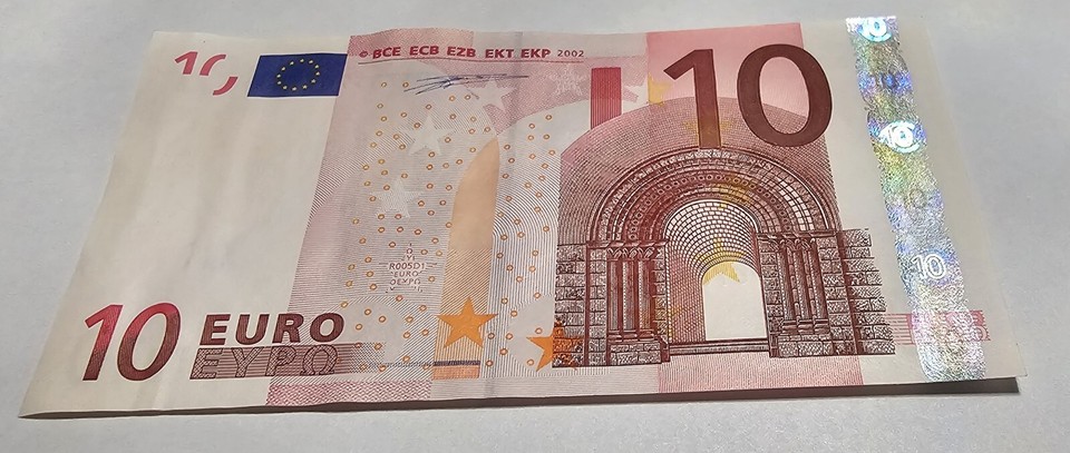Vintage German 10 Euro 2002 Banknote | eBay