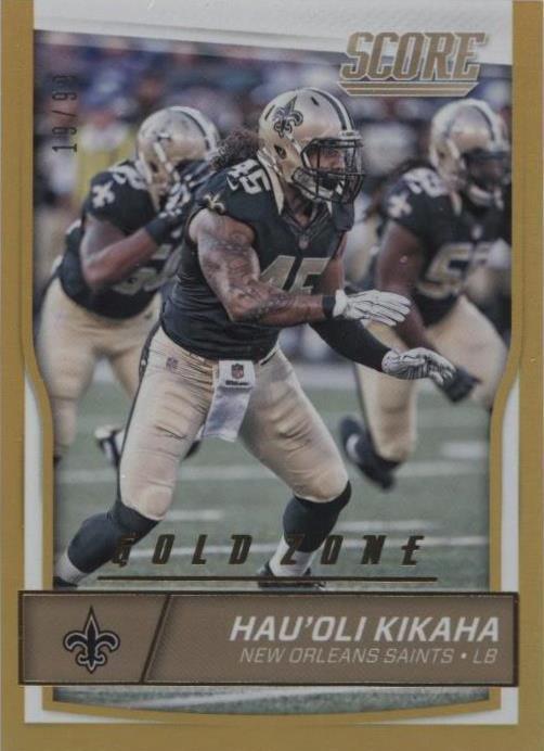 2016 Score - Hau'oli Kikaha #208 Jumbo Gold Zone /99 for sale online | eBay
