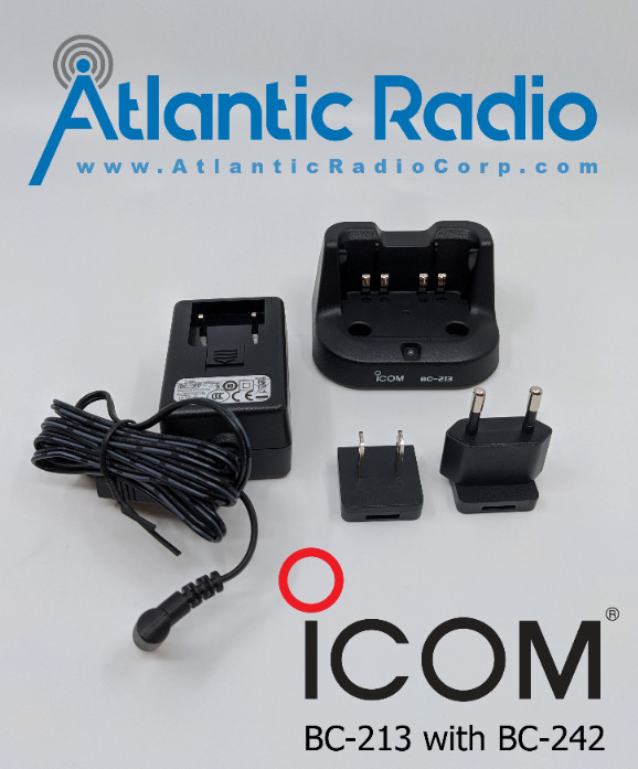 Icom BC-213 & BC-242 (BC213 and BC242) Charger for Icom Portable Two ...
