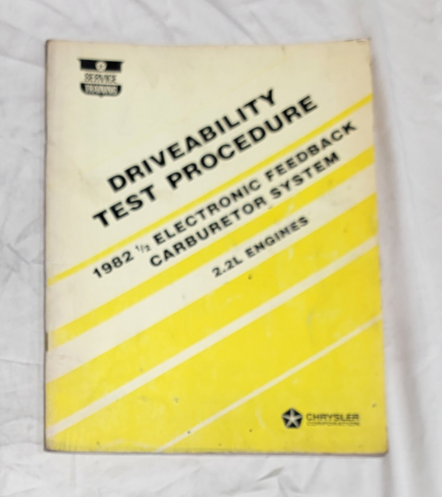 Chrysler dodge driveability test procedure, 2.2 L feedback carburetor ...