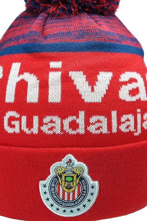 Chivas De Guadalajara Official Soccer Beanie - Custom Your Name ...