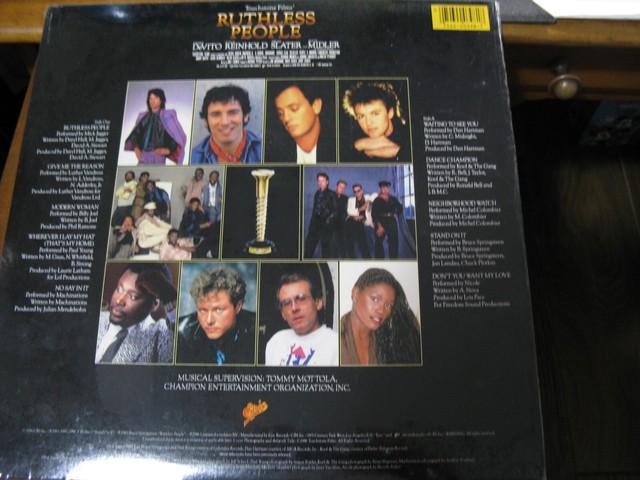 Ruthless People by Original Soundtrack (Vinyl, Epic) for sale online | eBay