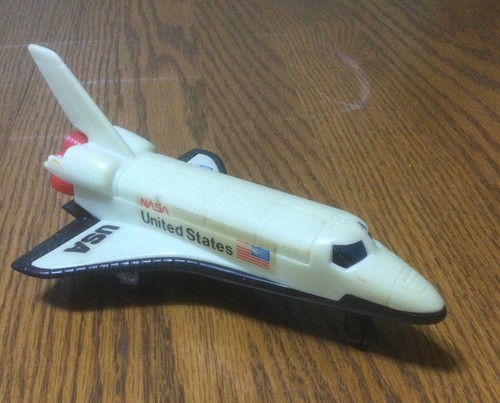 Vintage Everlast Toys NASA Space Shuttle Toy 554 Hong Kong | eBay