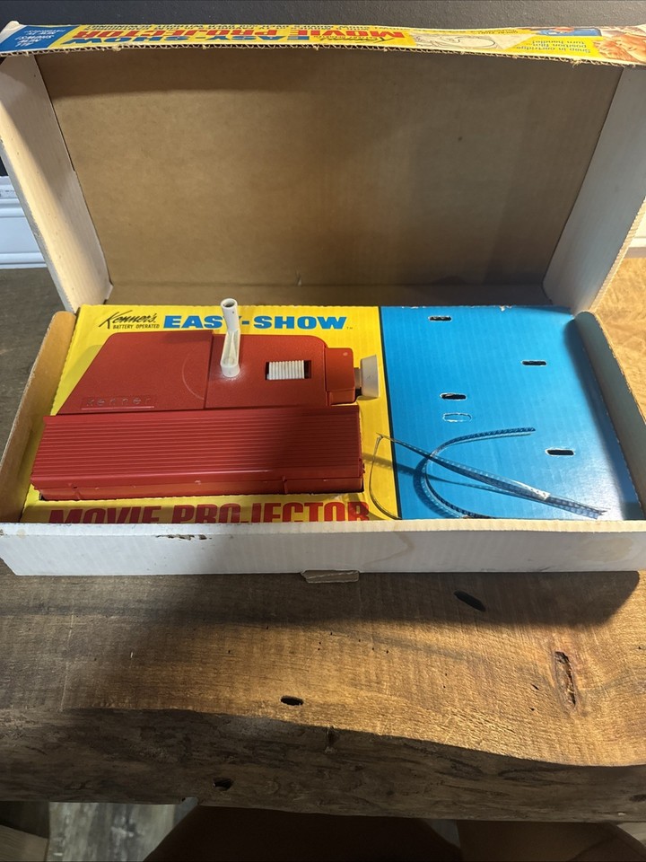 Vintage 1968 Kenner Easy-Show Movie Projector W/ Box | eBay