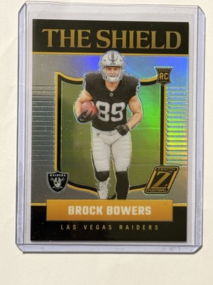 2024 Panini Zenith #8 Brock Bowers RC - The Shield - Case Hit SSP | eBay