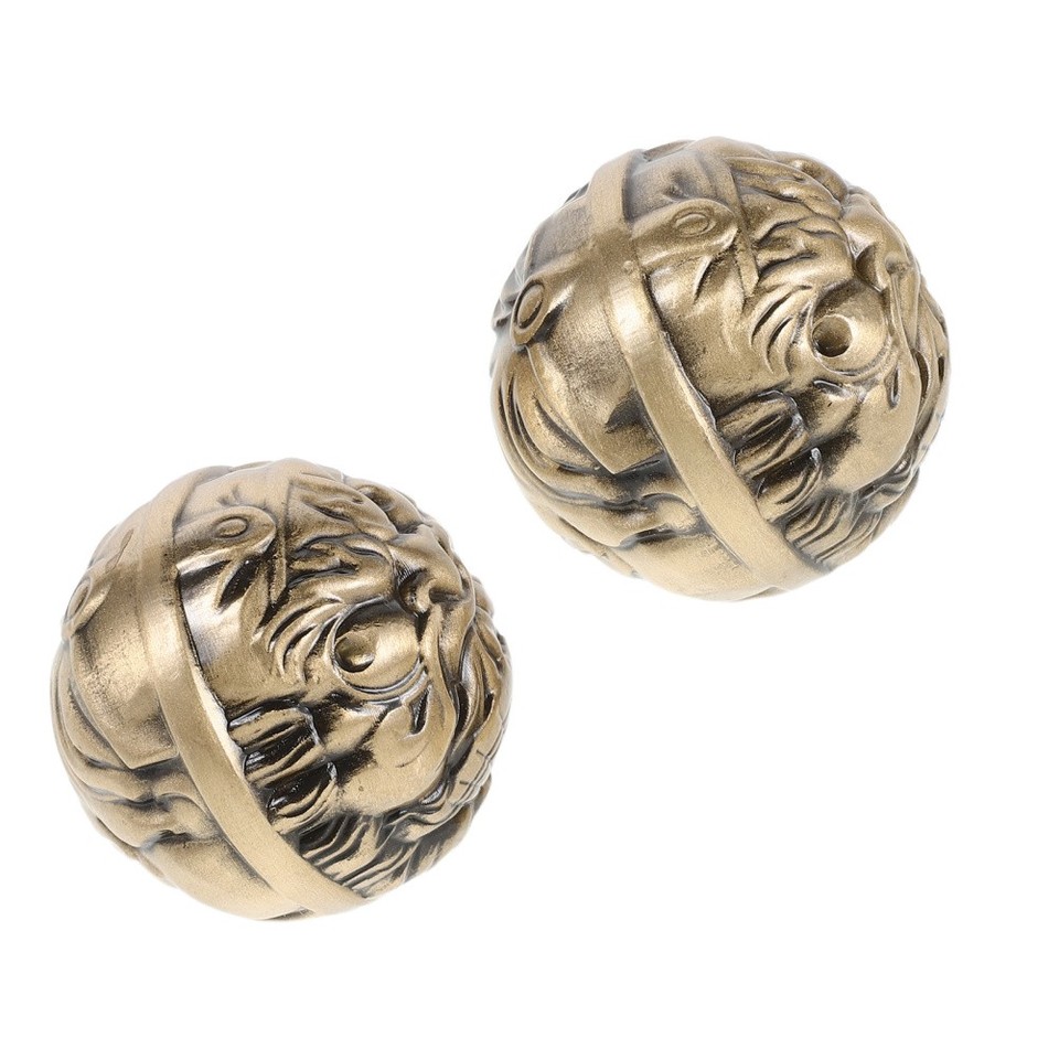 Hand Strengthening Exercise Brass Ball Solid Baoding Balls Relaxation ...